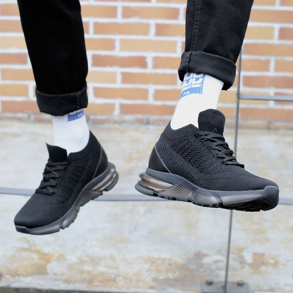 7CM / 2.76 Inches - Height Increasing Shoes For Men Hidden Heel ...